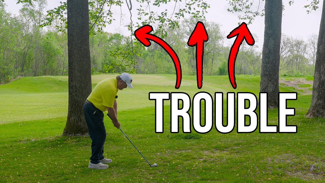 Easiest golf trick to escape under the trees