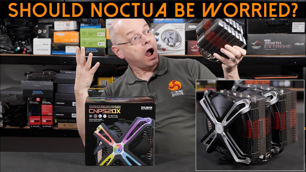 Noctua in trouble? - Leo tests the new Zalman CNPS20X / CNPS17X!