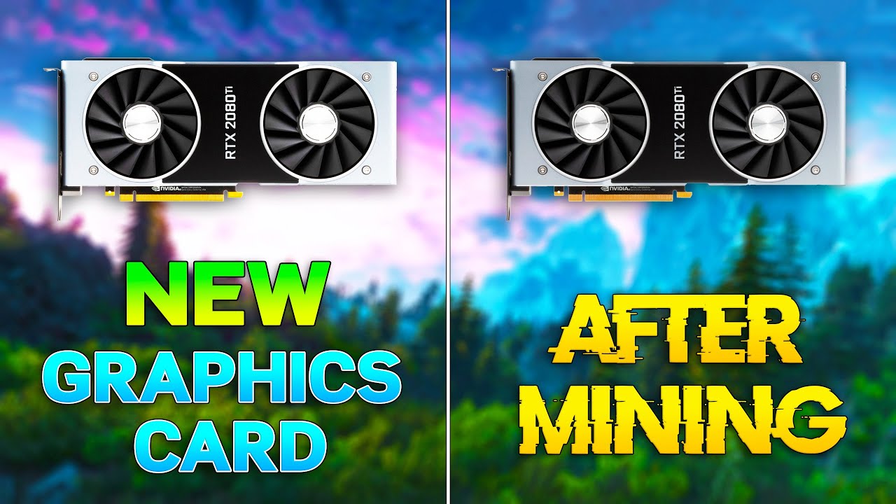 How much does mining spoil the graphics card?