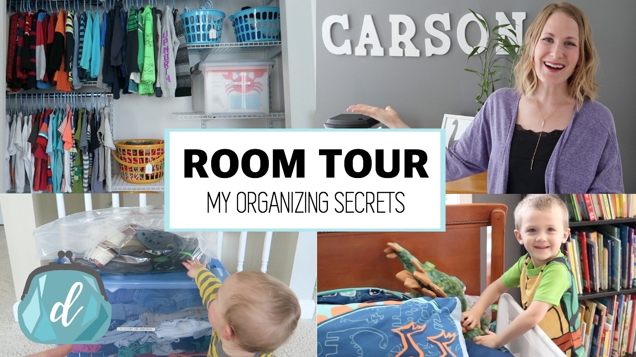 Room tour & closet organization | Five tips for kids!