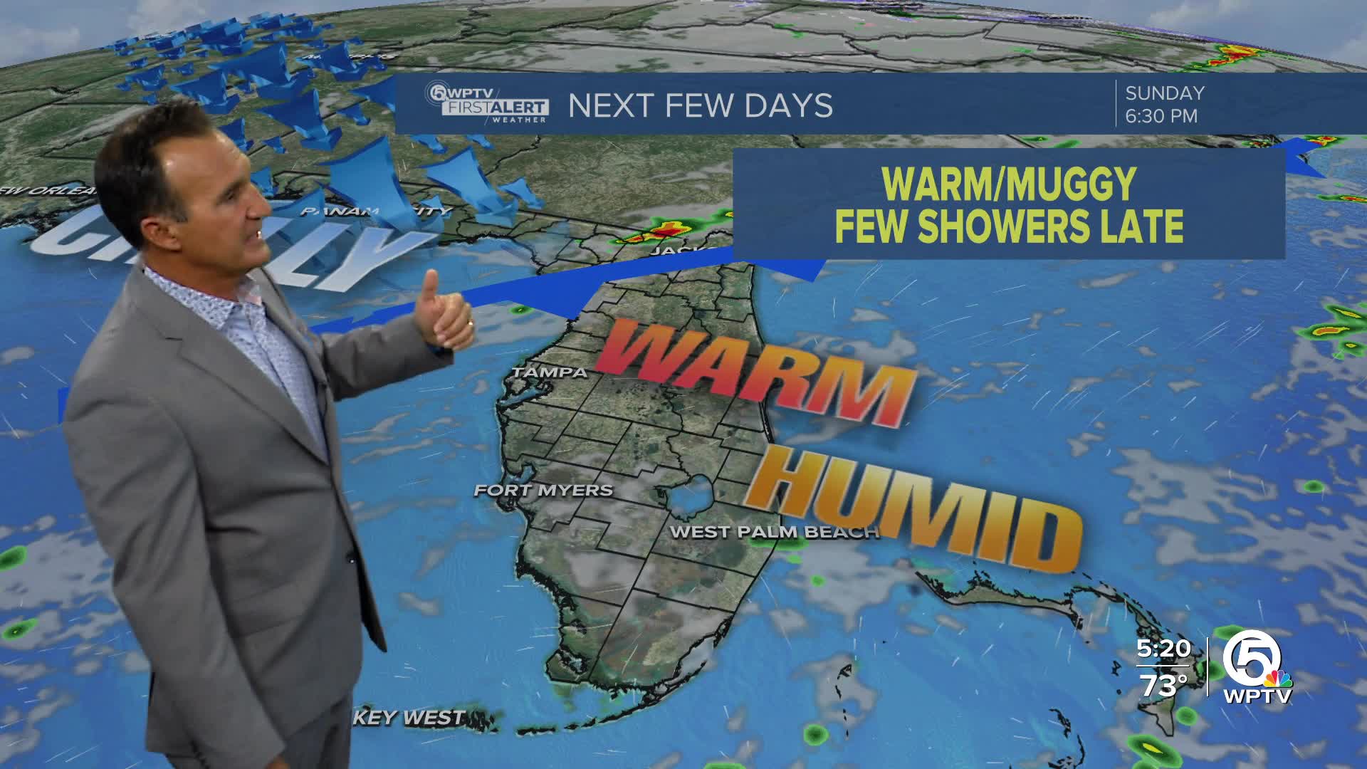 WPTV First Alert Weather Forecast for Morning of Friday, Nov. 7, 2025