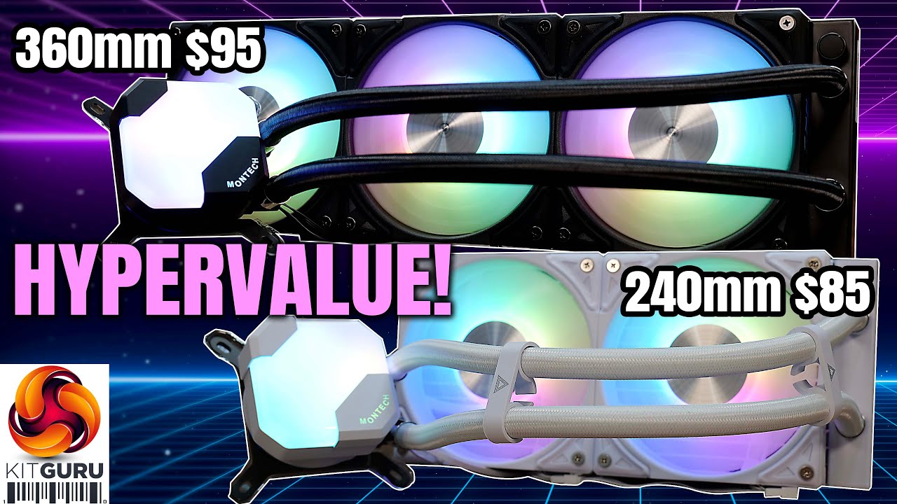 Montech Hyperflow AIOs - killer price, great performance