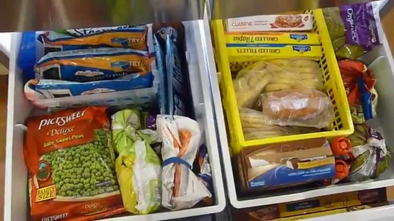Freezer organization & money saving tips!