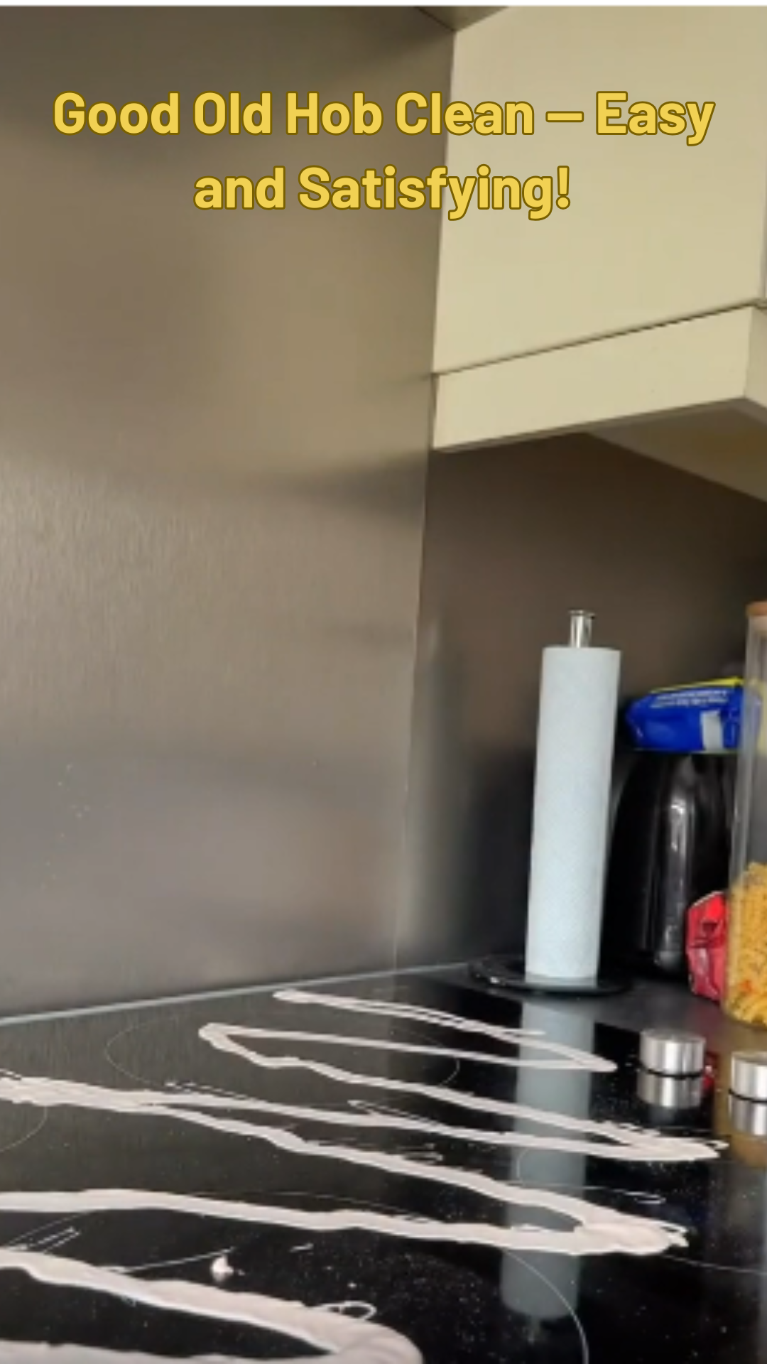 Good Old Hob Clean — Easy and Satisfying!