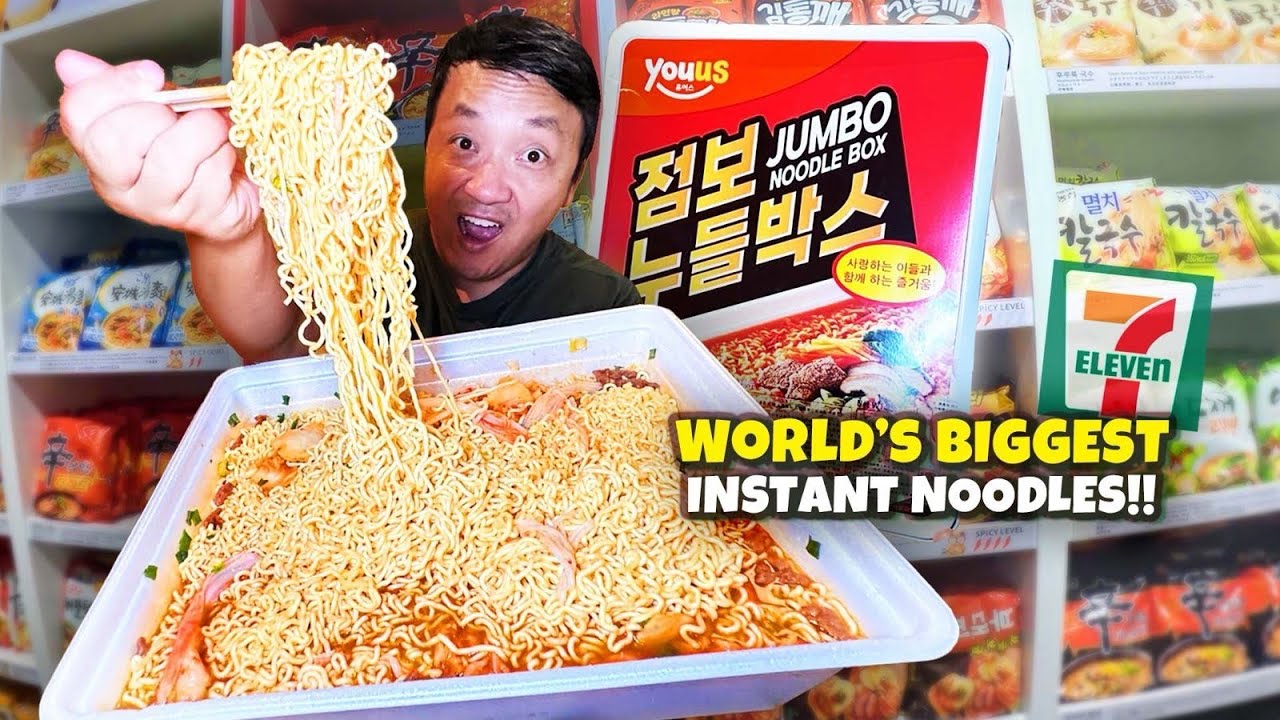 How Korea Turned Instant Noodles Into a Full Dining Experience