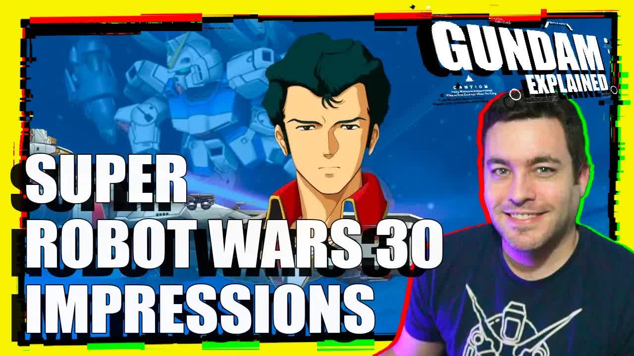 Super Robot Wars 30 quick look [Gundam video game impressions]