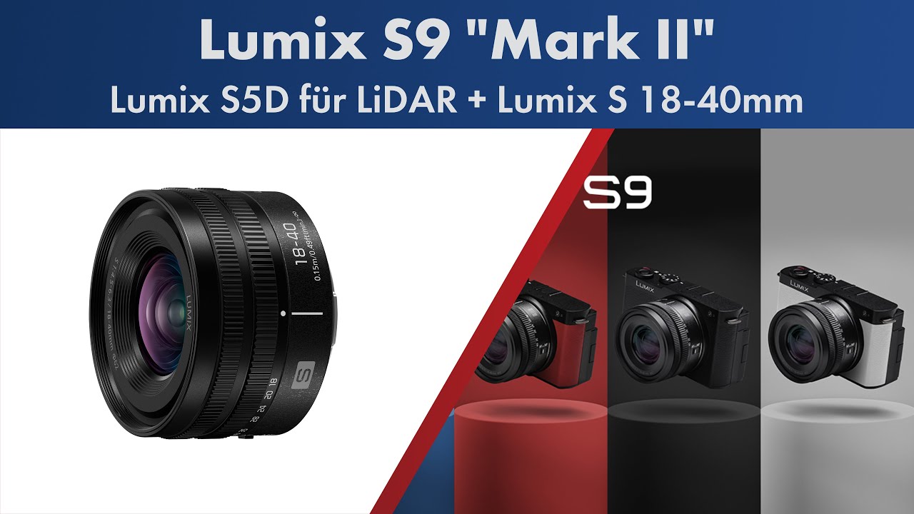 Panasonic Lumix S9 "Mark II" | Lumix LAB & XLR2 für S5 II(X) und G9 II