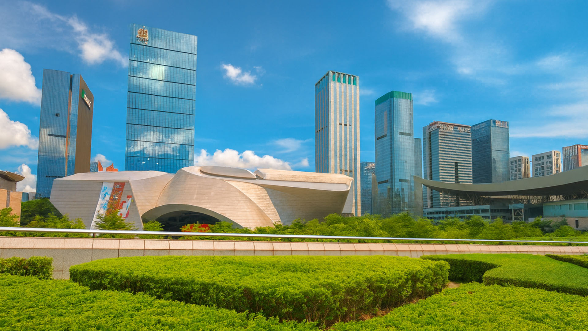 Toekomstig stadsleven in Shenzhen – China 4K