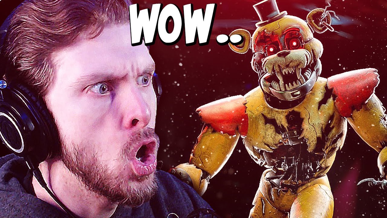 FNAF Ruin DLC Animations Reaction