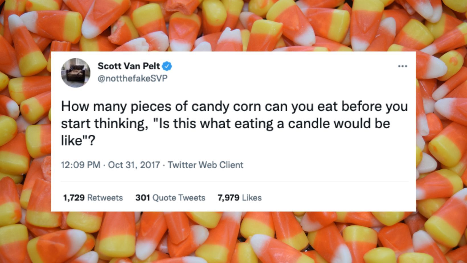 Funny Tweets About Our Love/Hate Relationship With Candy Corn