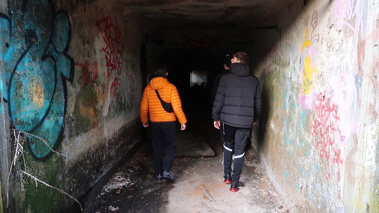 Intense exploration of hidden underground bunkers