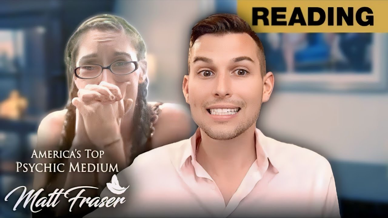 Psychic medium Matt Fraser channels husbands love for crying woman