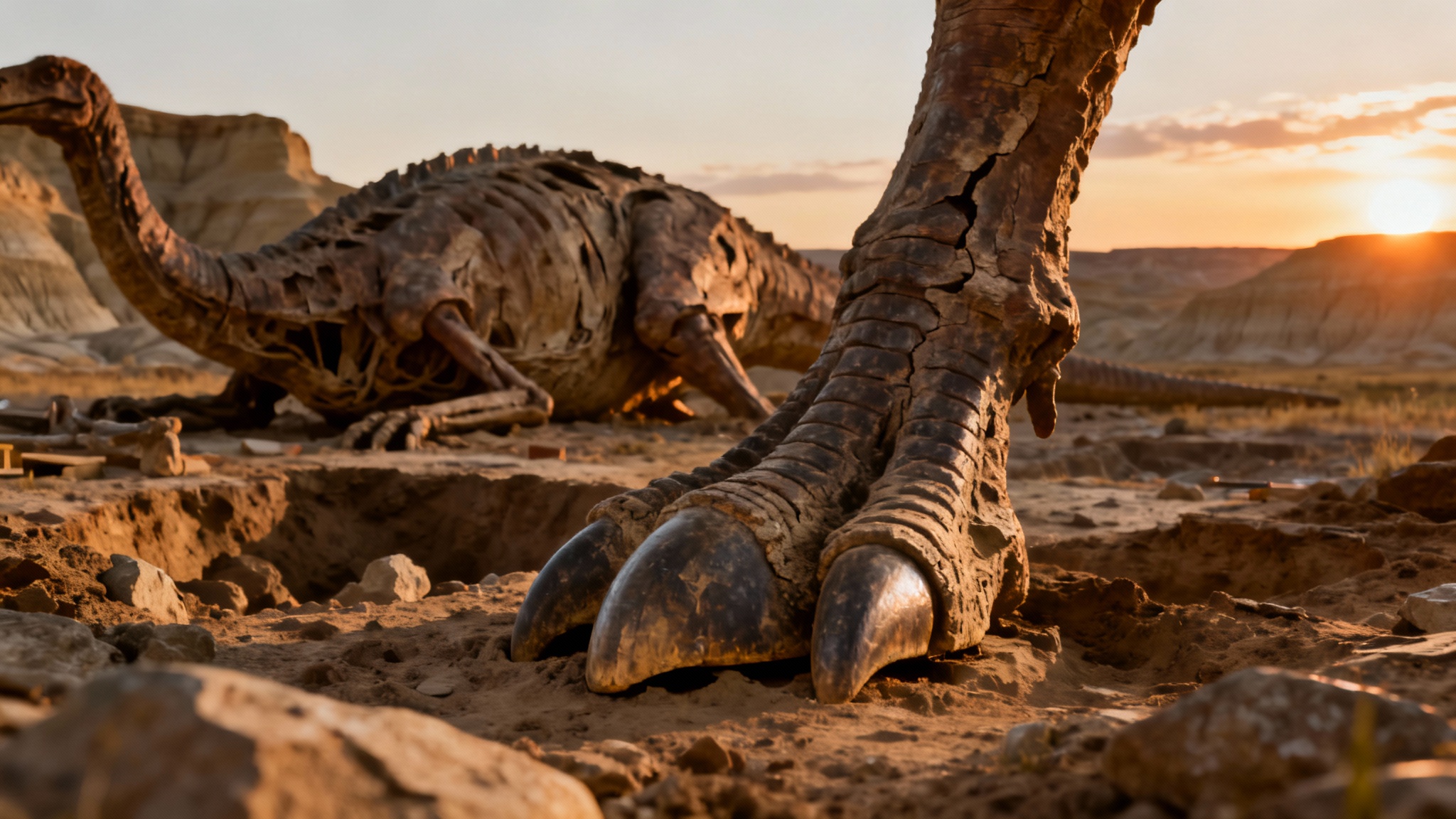 Une découverte incroyable : des dinosaures momifiés révèlent qu’ils ...