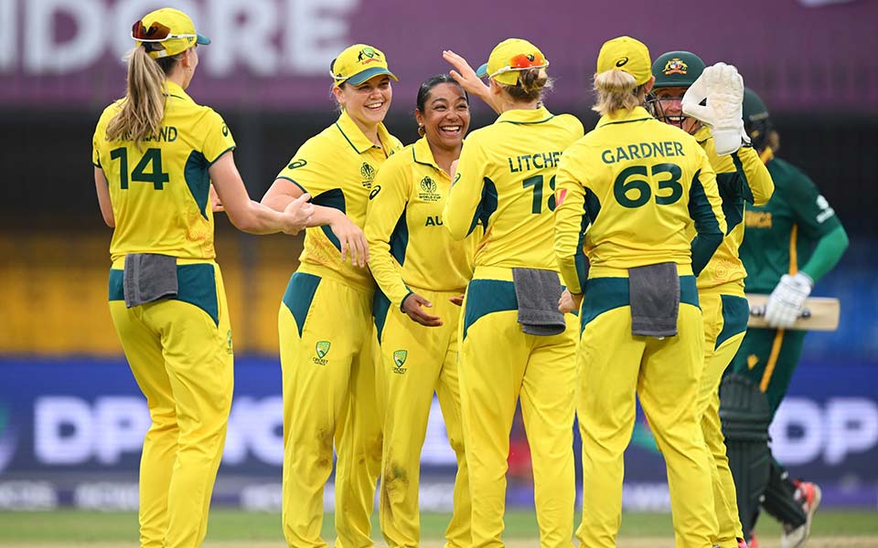 Women's World Cup 2025: Australia Women vs South Africa Women ...