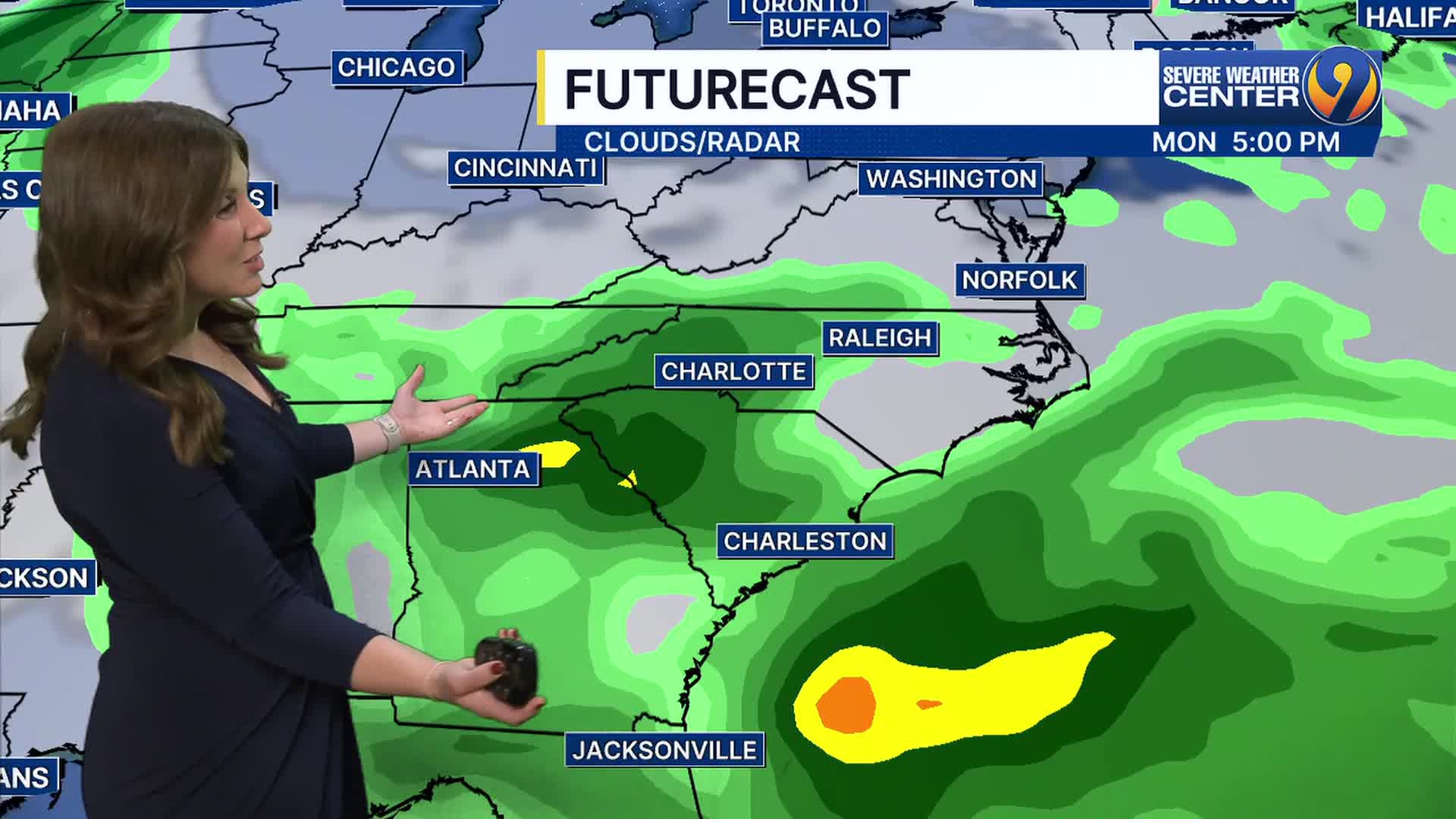 FORECAST: Unsettled weather the first half of next week