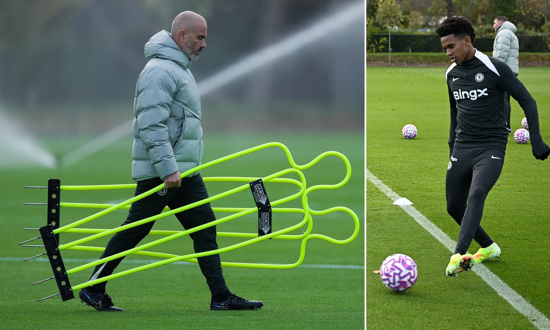 Chelsea stars forced to evacuate training ground after swimming pool ...