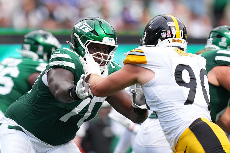 Jets RT Armand Membou sees his arrow pointing up in year 2