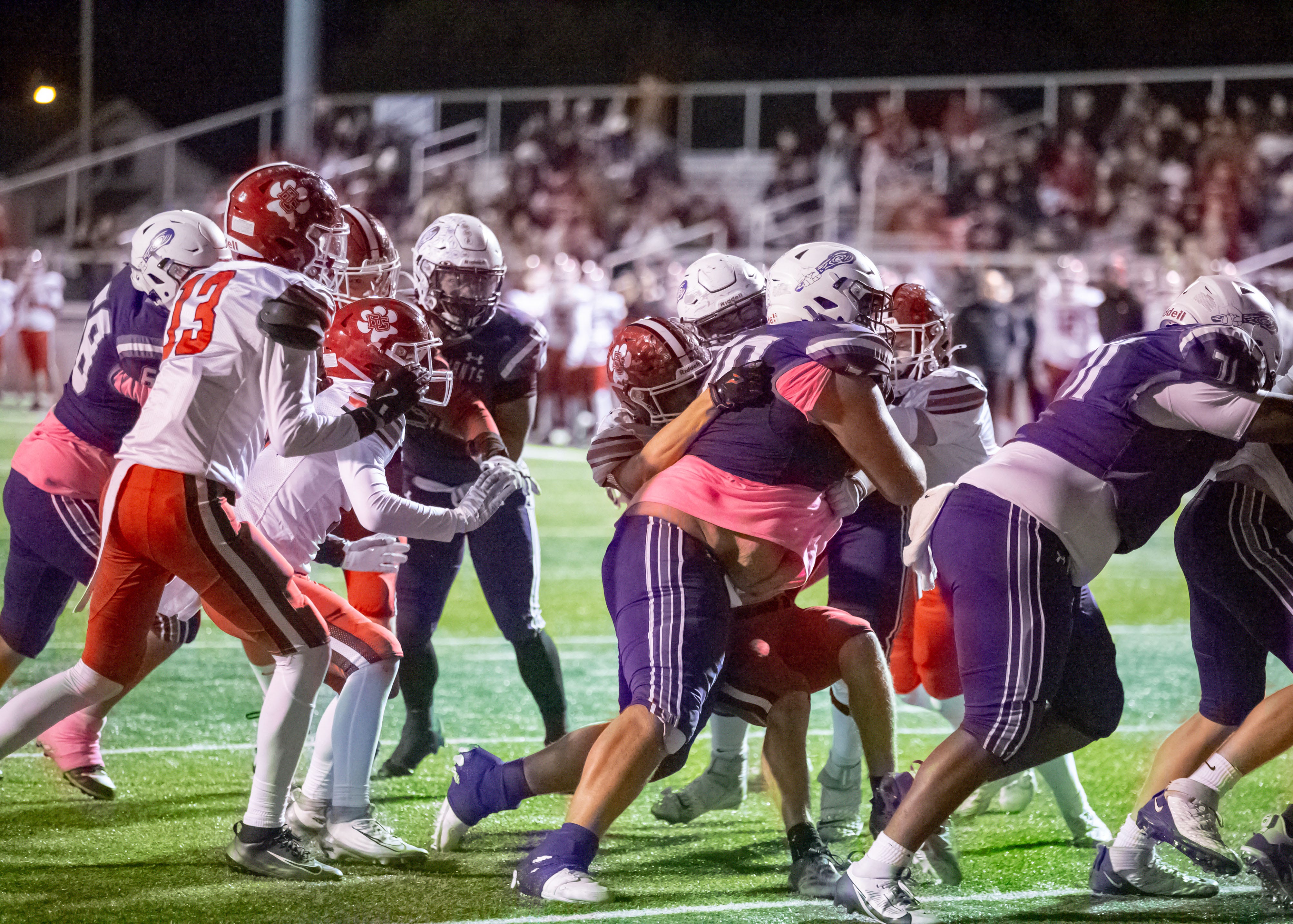 Kole Myers joins father, brother with football in end zone for Fremont Ross