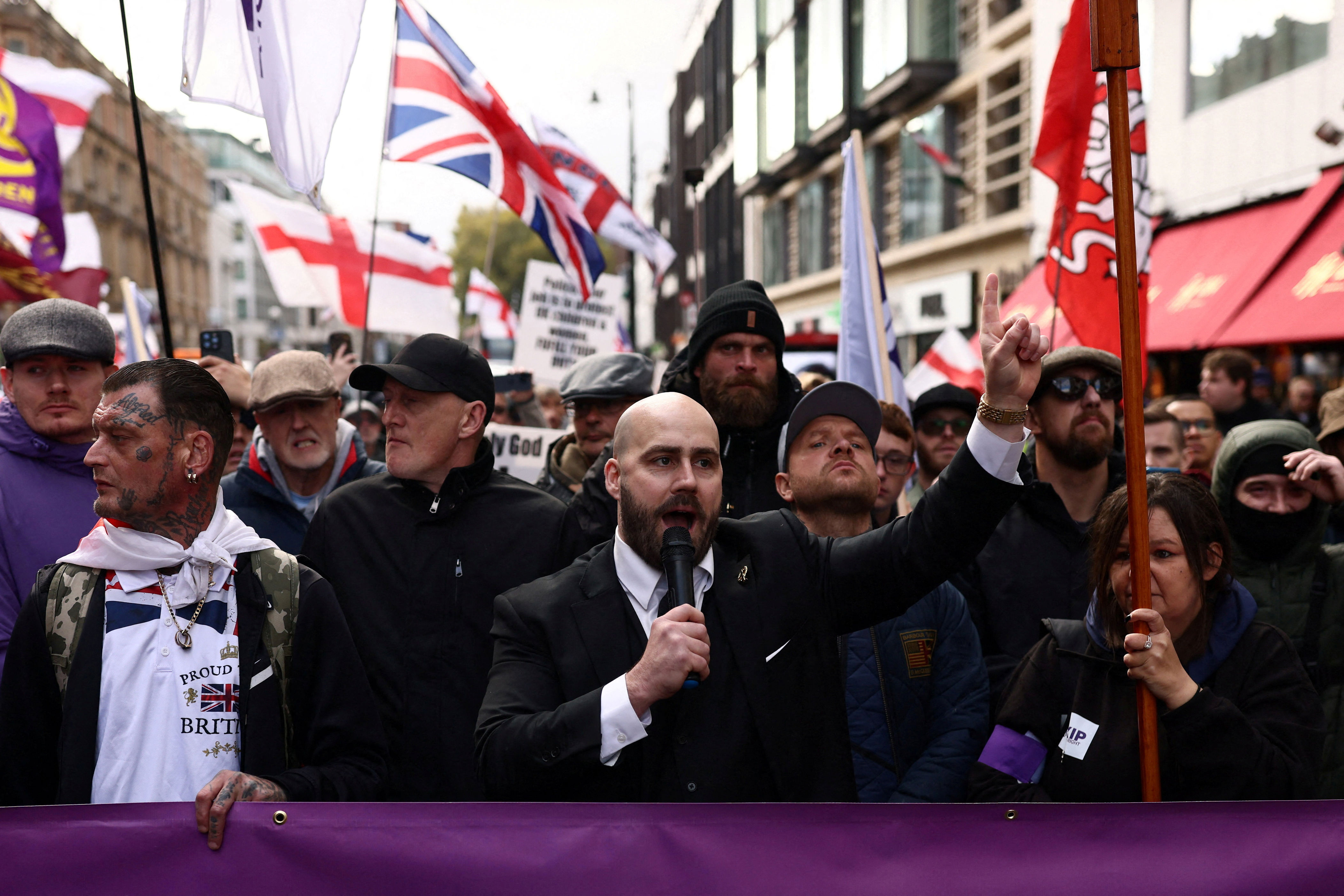 London protests LIVE: Four arrests as UKIP protest and counter-demo ...