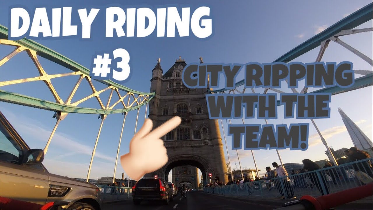 City ride packed with wild tricks and close calls