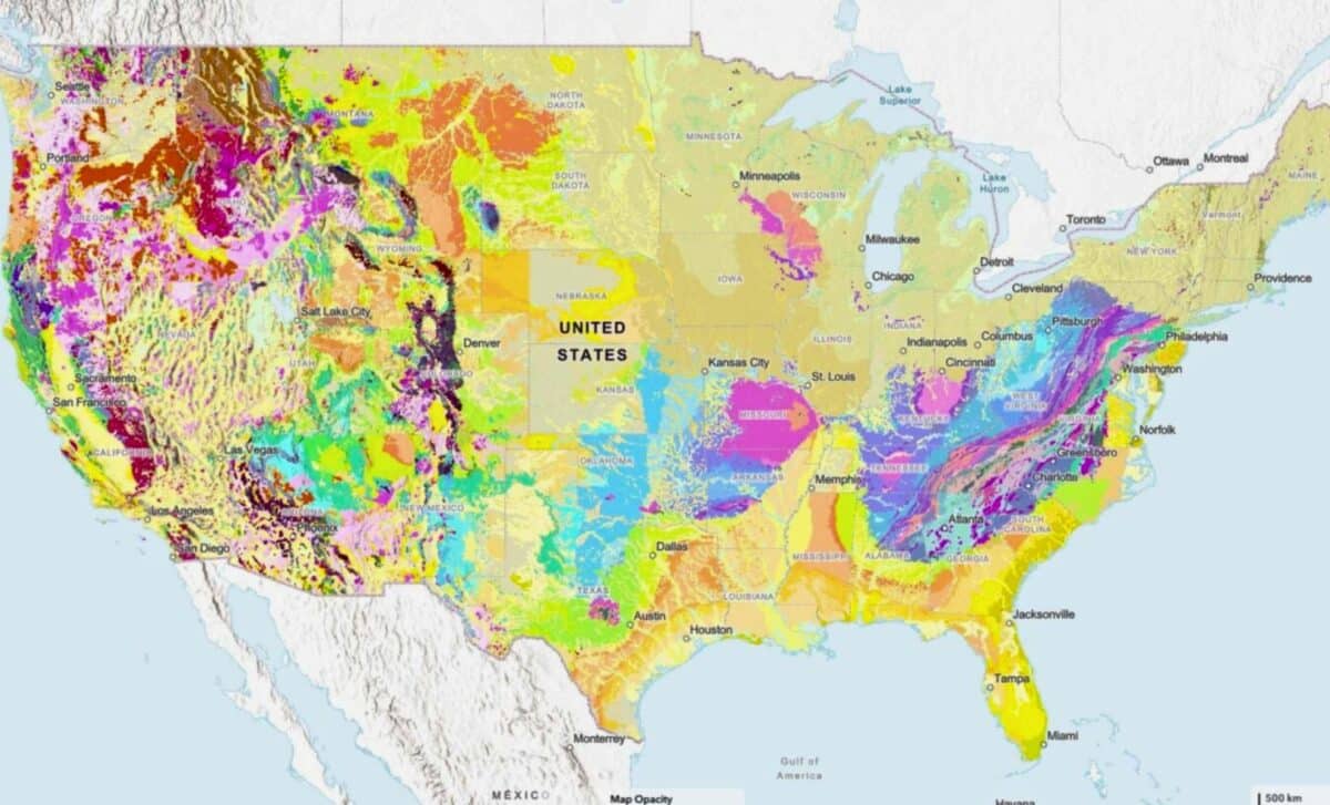 A New USGS Map Lets You See the Layers of Rock and Sediment Hidden ...