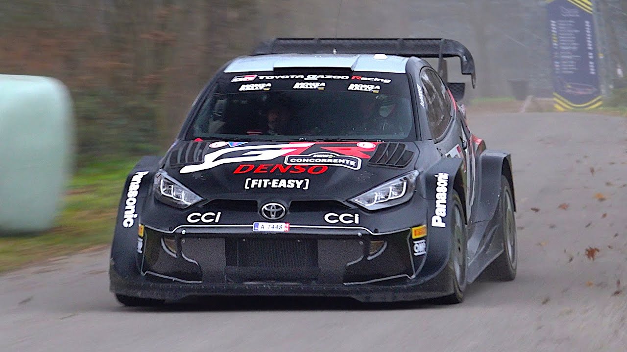 Toyota Gazoo Racing Testing GR Yaris Rally1 for WRC Season
