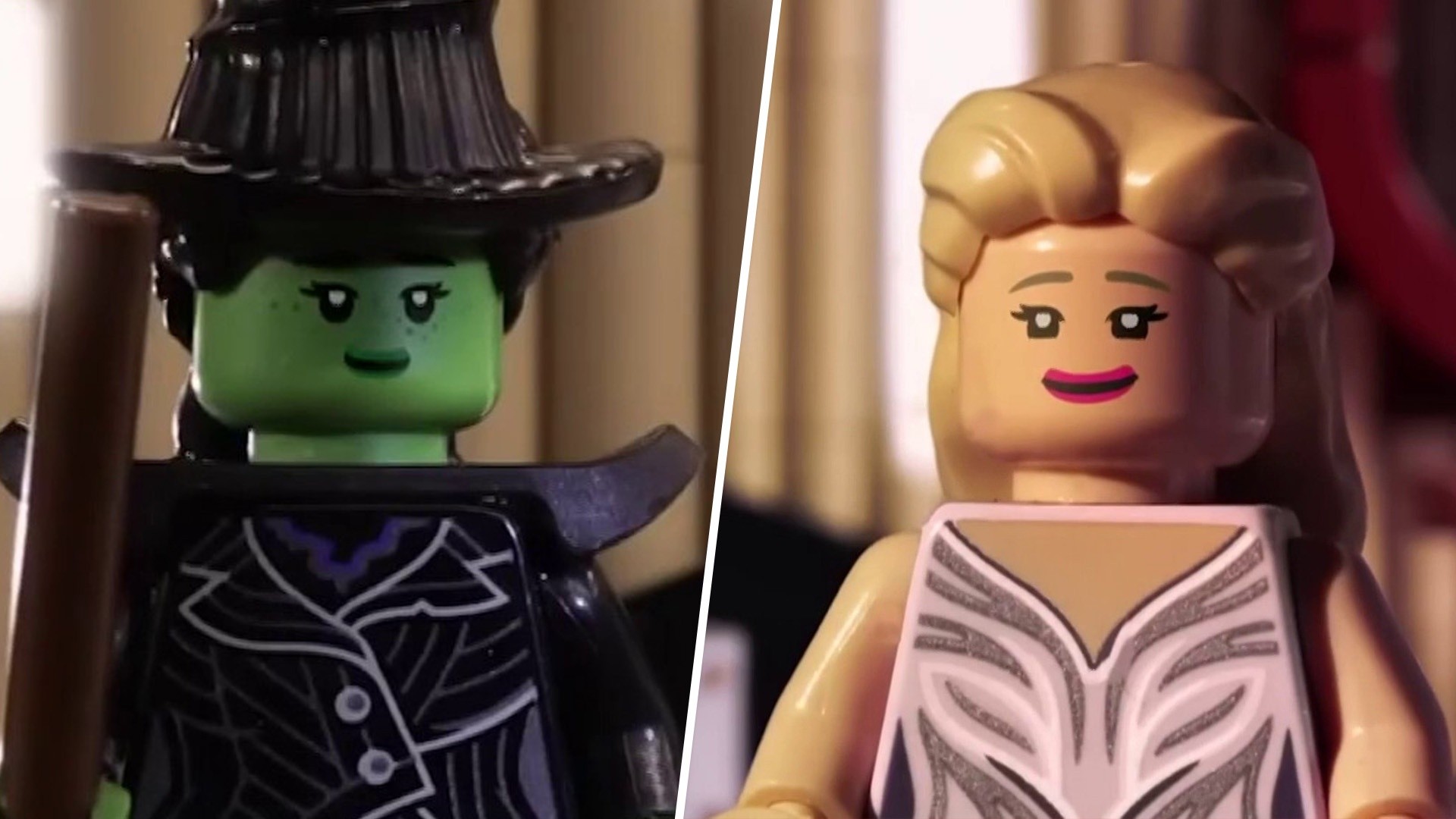 'Wicked: For Good’ Reveals Lego Versions of Elphaba and Glinda