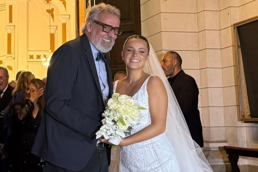 Martina Vignolo deslumbró con su vestido de novia: diseñado por Benito ...