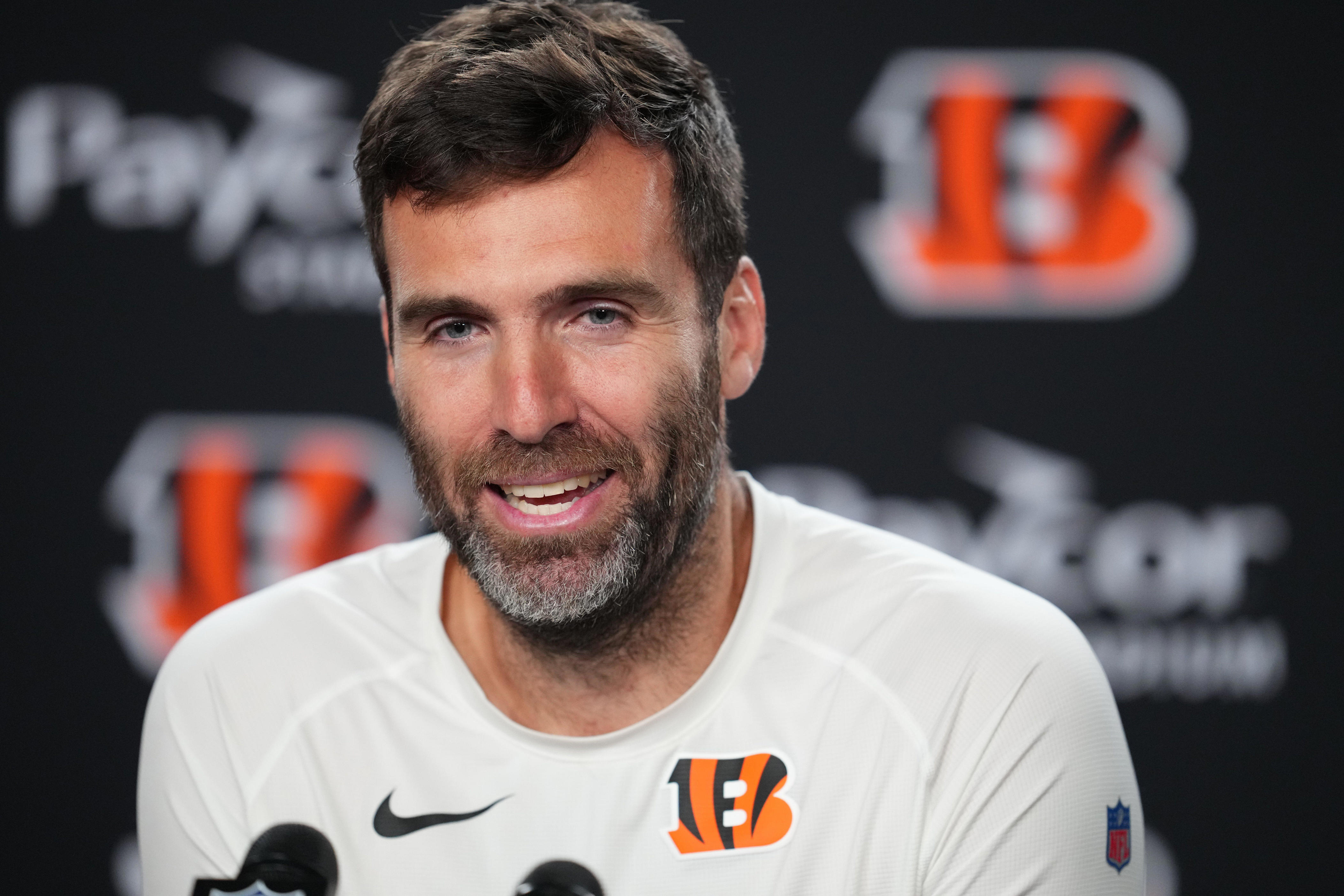 Joe Flacco, 40, is the NFL’s mercenary, every-dad quarterback