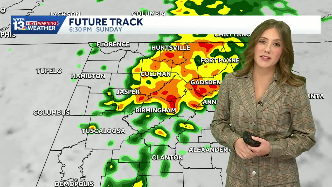 Rain returns to Alabama Sunday with cooler weather for the last week of ...