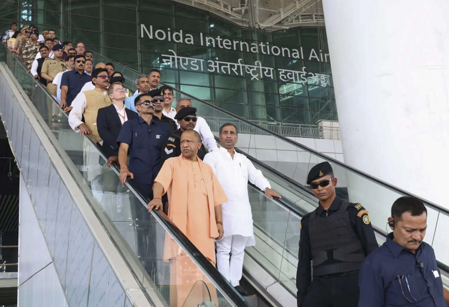 UP CM Yogi Adityanath calls Noida airport 'symbol of UP's development ...