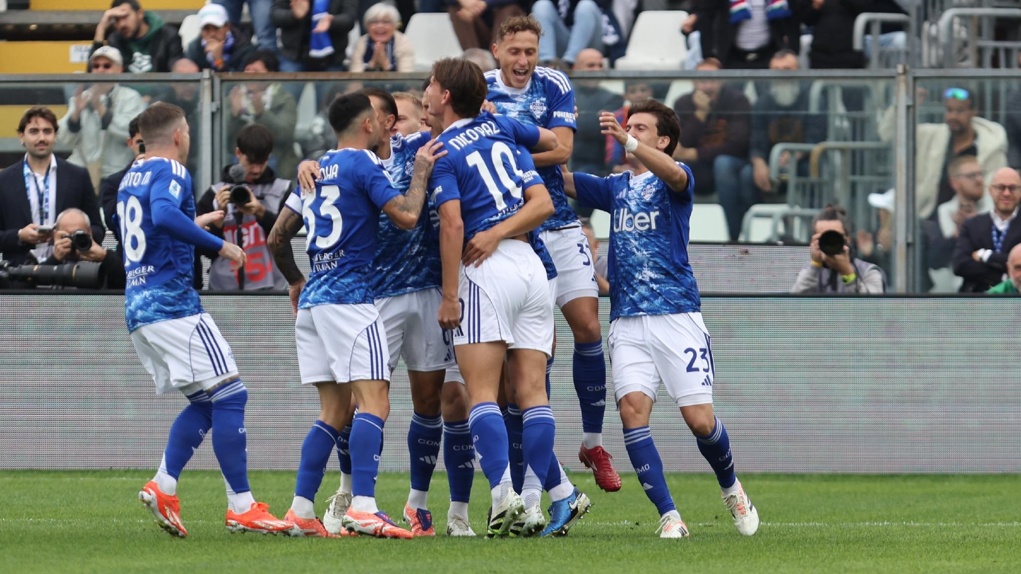 Serie A, in campo Parma-Como 0-0, Udinese-Lecce 1-0: al 16' gol di ...