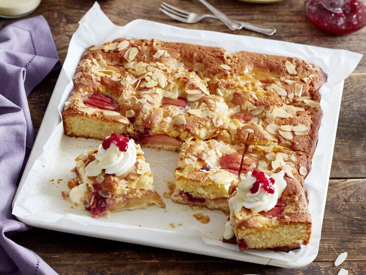 Versunkener Apfel-Sahnekuchen: So gut, dass du dich reinlegen willst