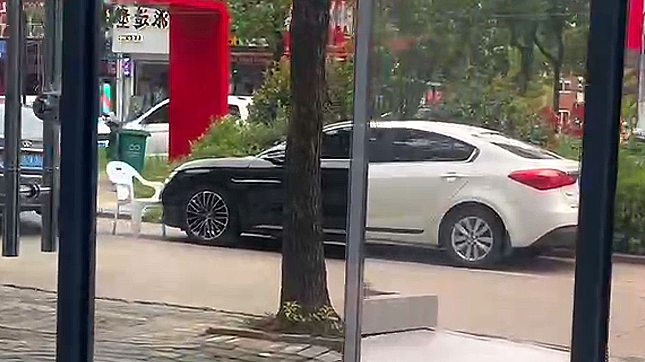 Mind-bending optical illusion makes car look like it's shifting colors