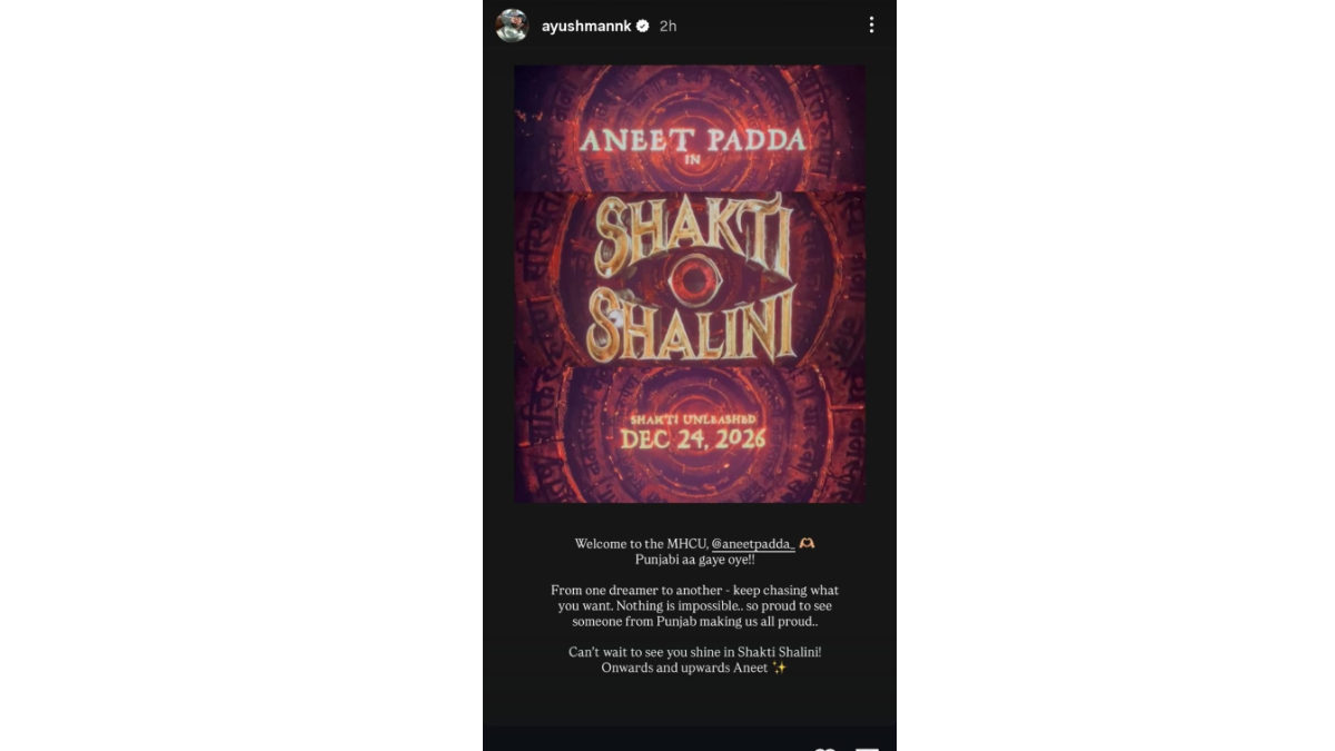 Get Ready for More Horror and Comedy! Ayushmann Khurrana Welcomes Aneet ...