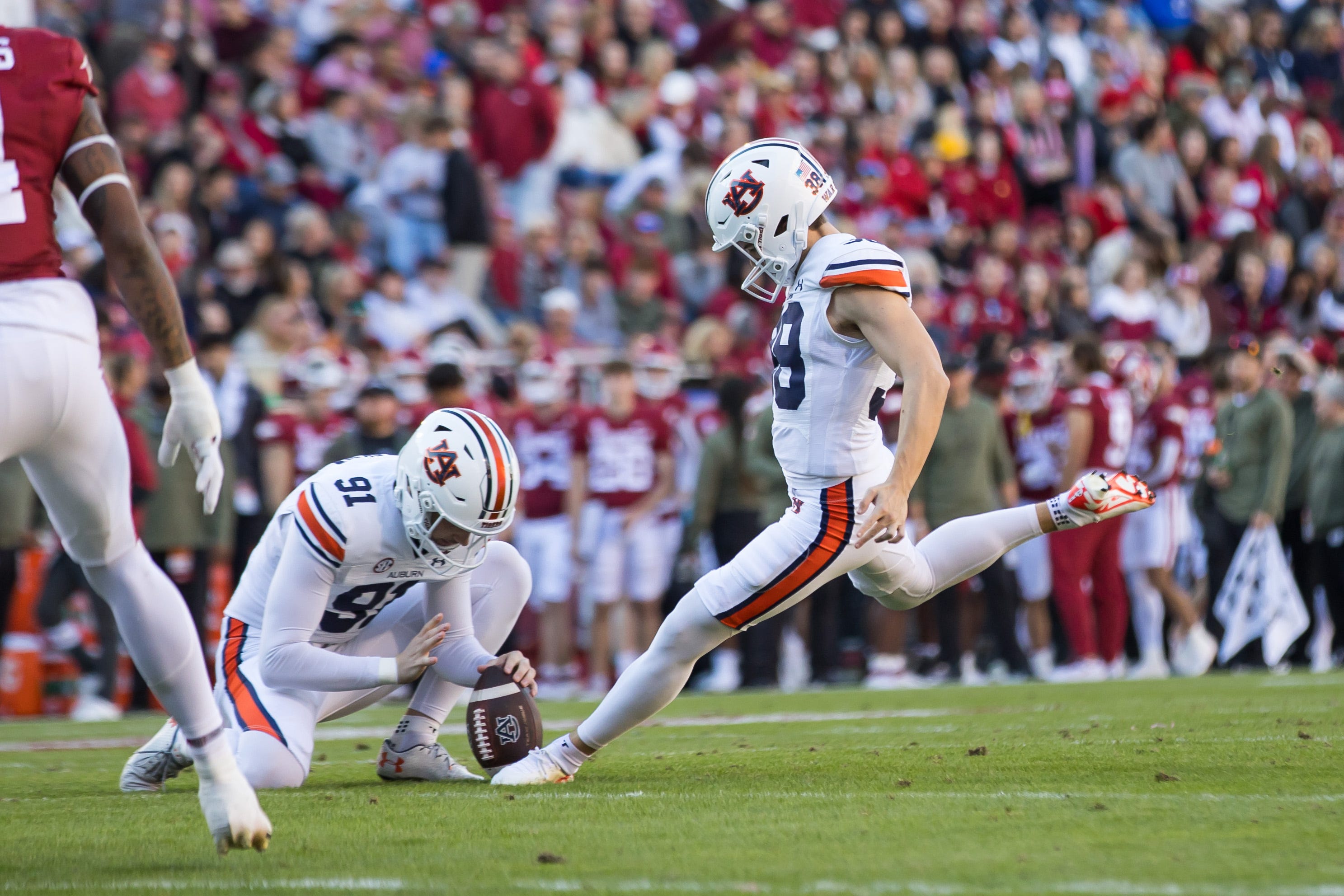 Hugh Freeze shares emotional comments praising Alex McPherson