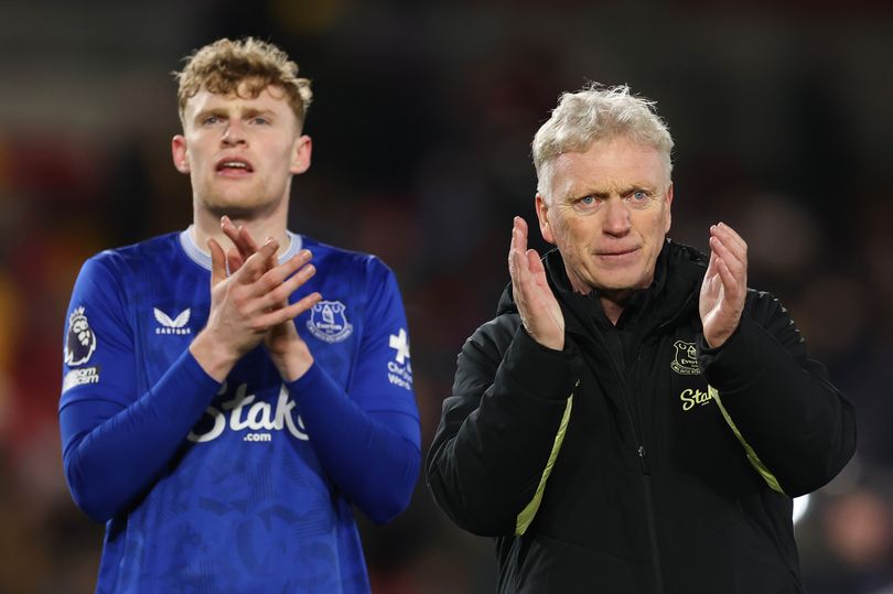 David Moyes shares Jarrad Branthwaite Everton update after surgery ...