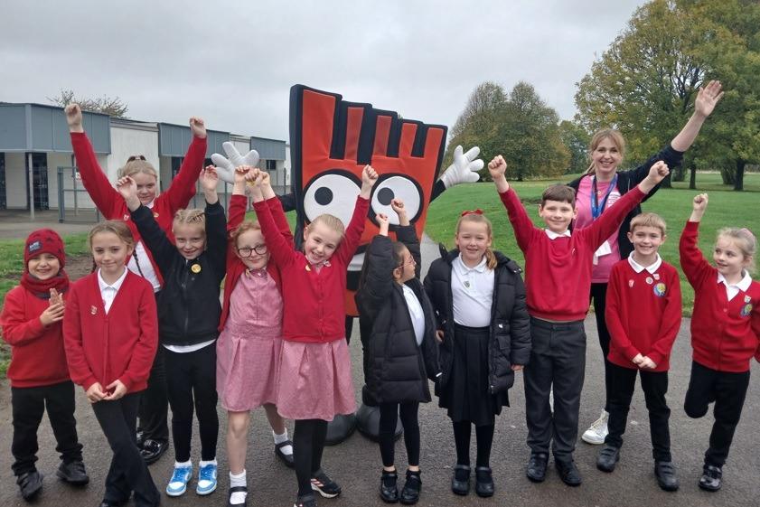 Pontefract pupils get active with new Walk to School initiative