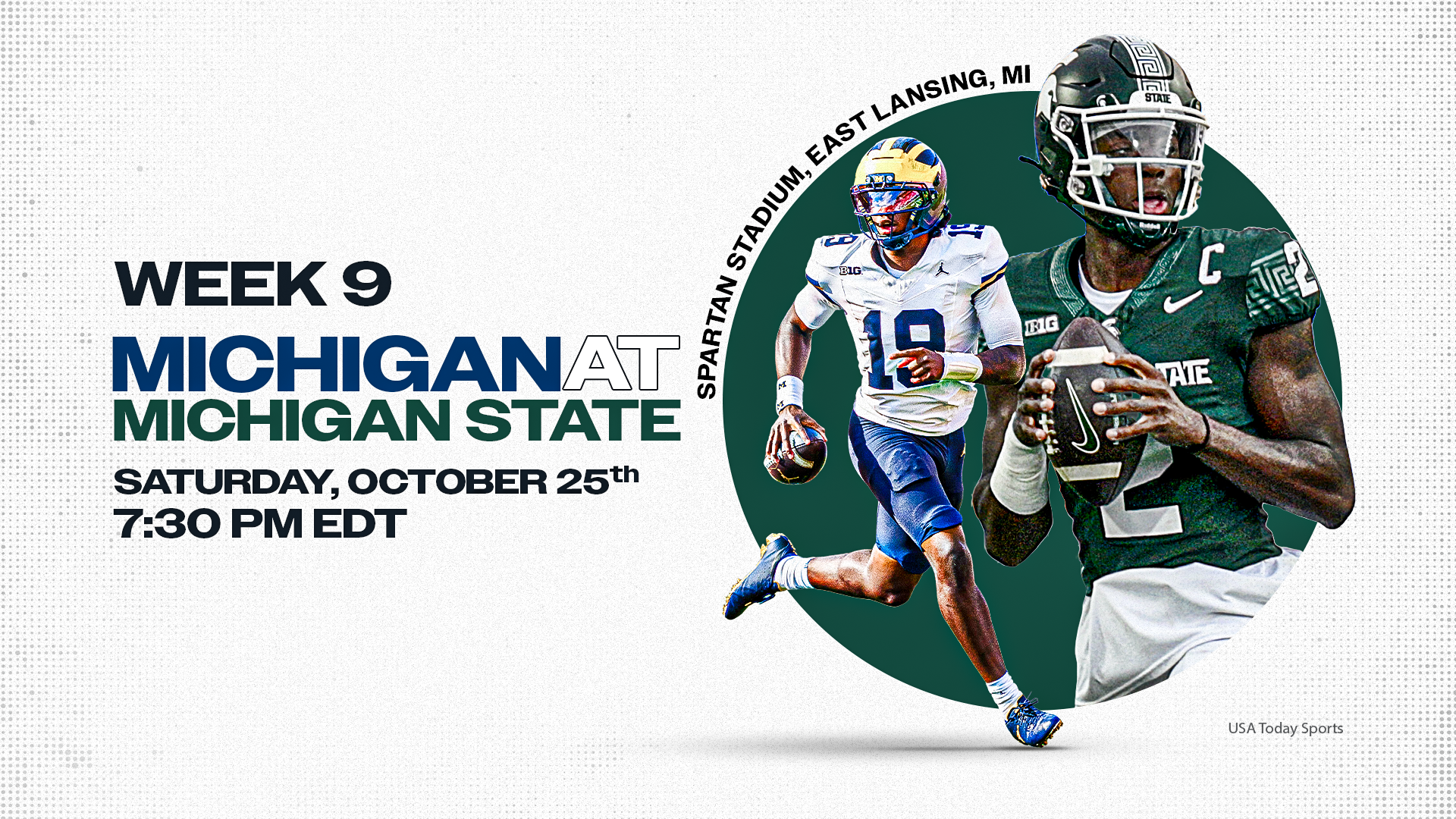 Michigan State vs Michigan: Week 9 College Football Betting Odds ...