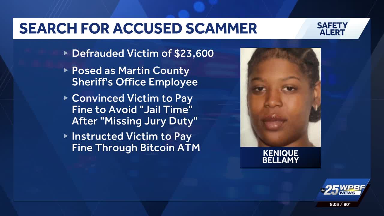 Martin County seeks public help to find suspected scammer