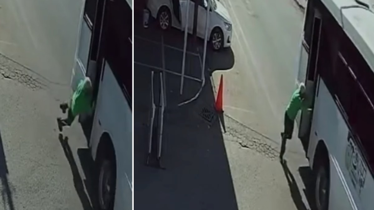 Hombre de la tercera edad es arrastrado 25 metros por camión de ruta ...