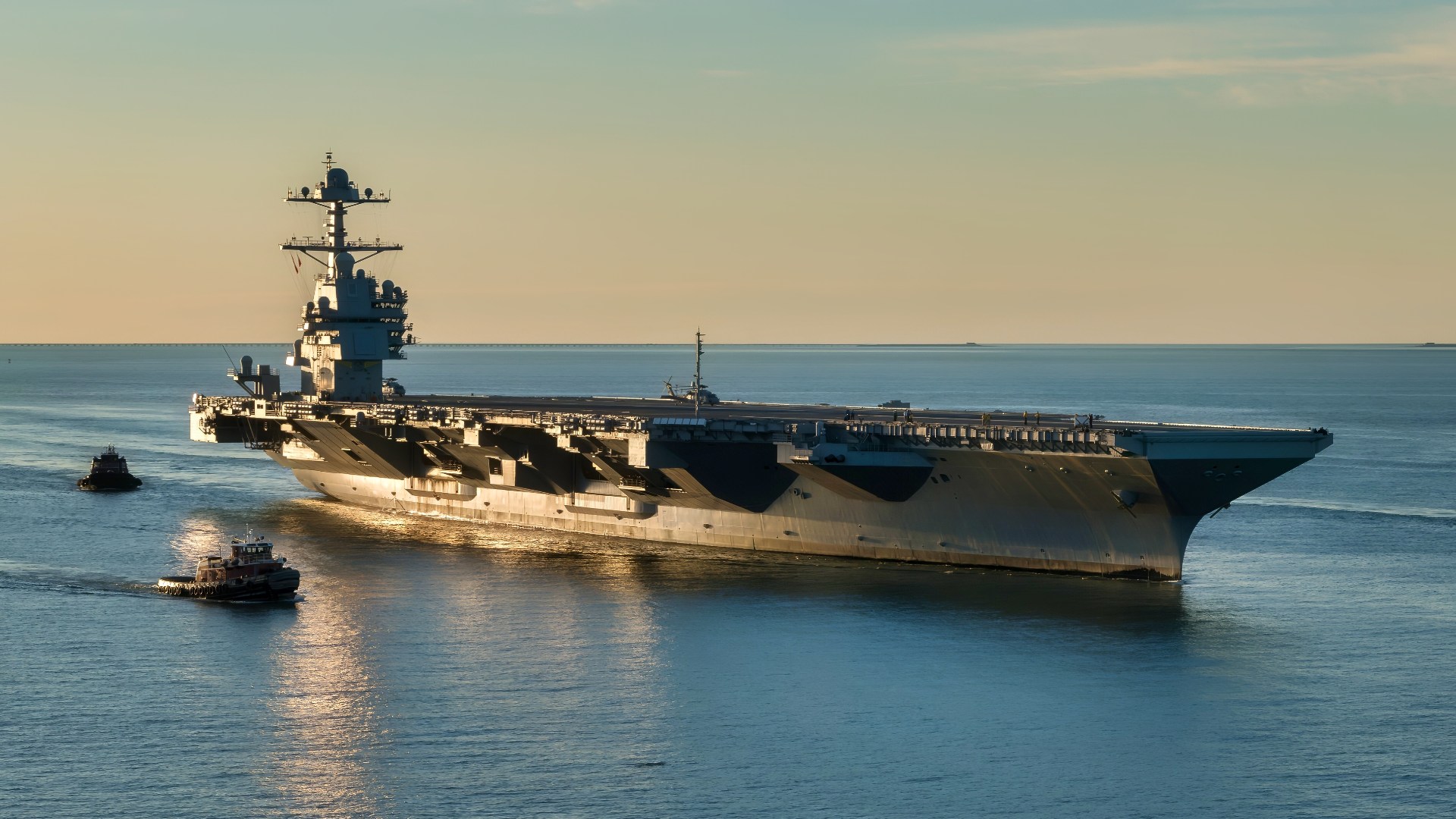 The Navy’s USS Gerald R. Ford Aircraft Carrier Has a Message for Venezuela