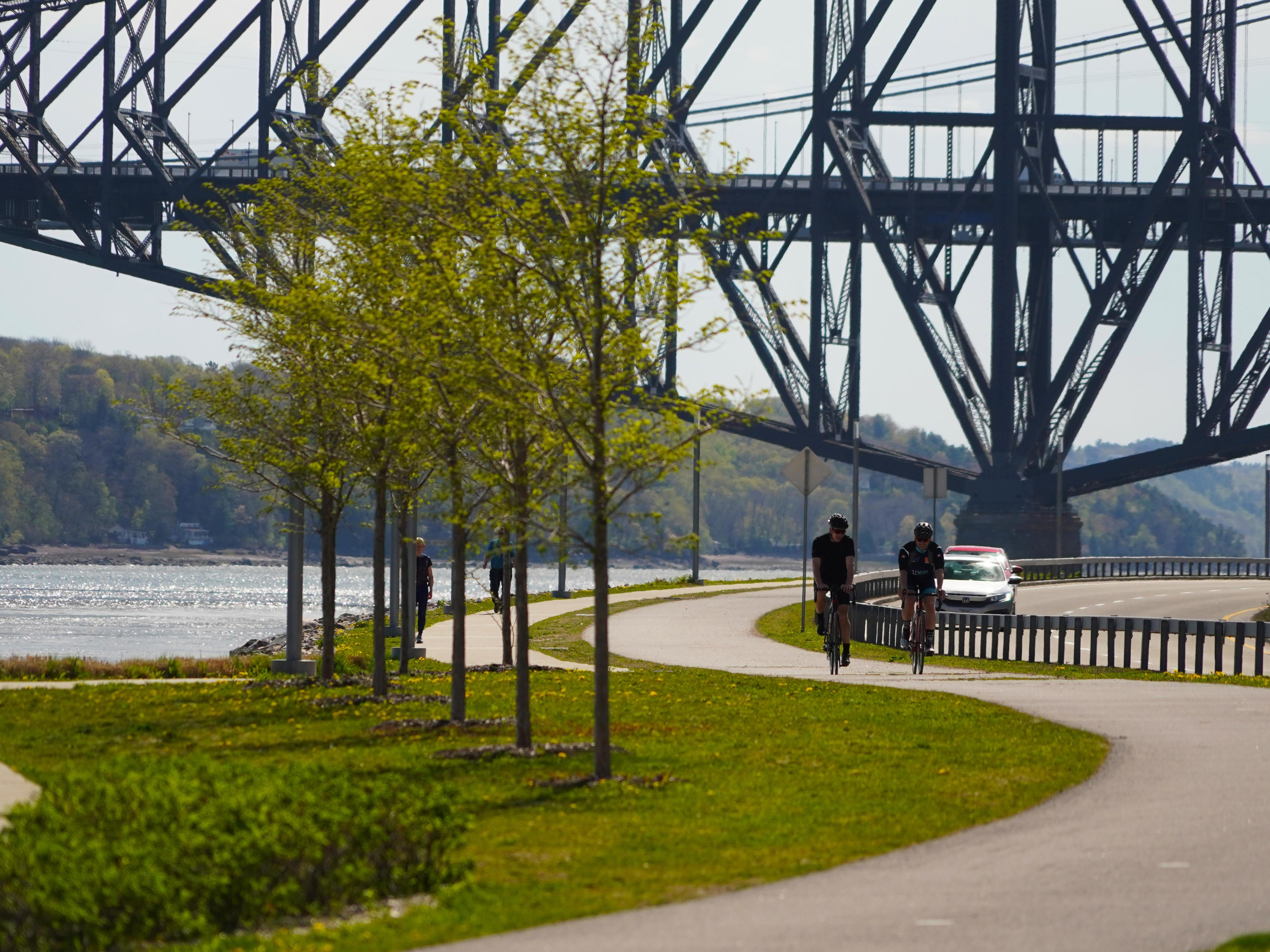 Transition Québec veut prolonger la piste cyclable de la promenade ...