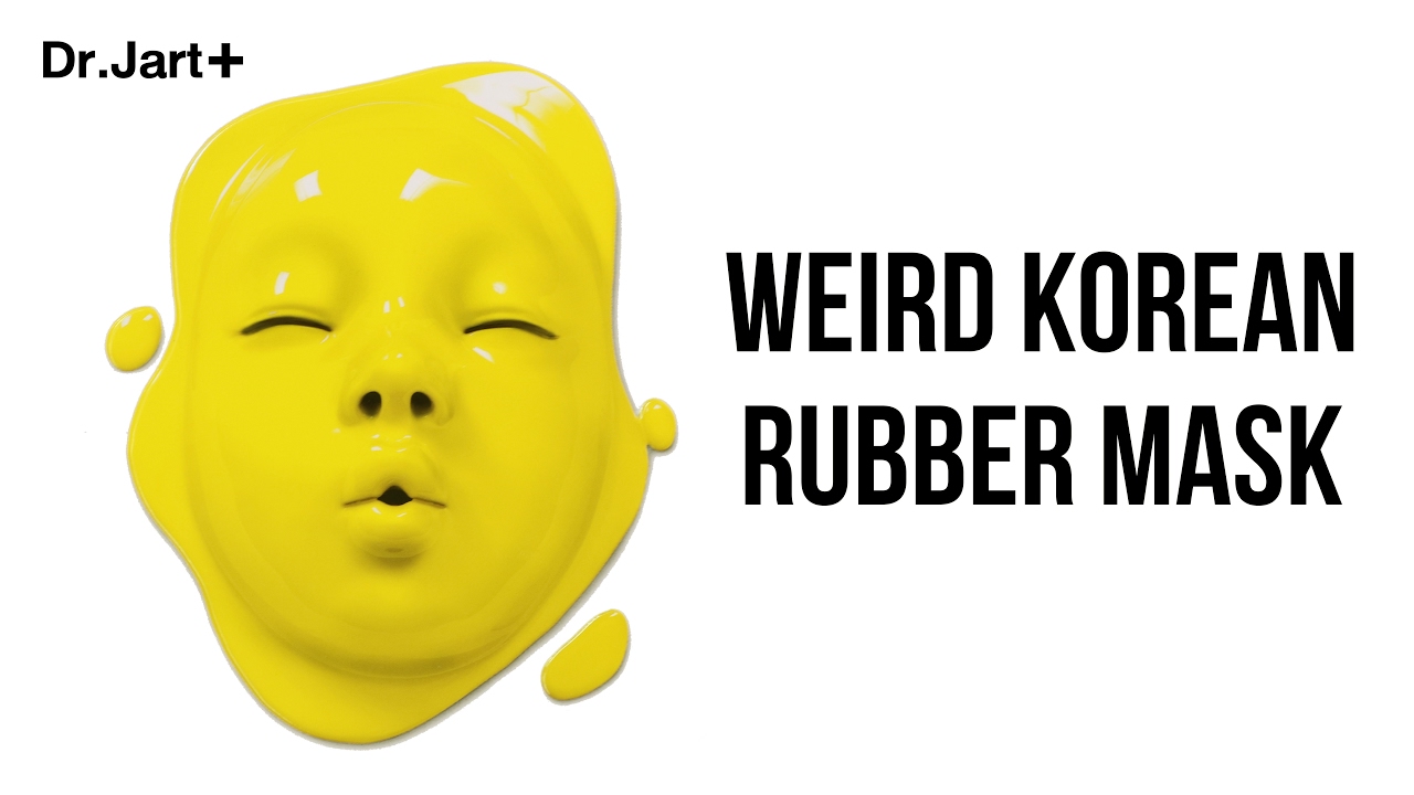 Would you wear this Korean rubber mask?🇰🇷