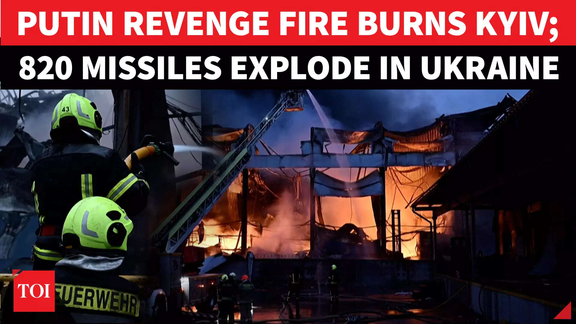 Putin’s 'Bloody Revenge': 800+ Russian Missiles ‘Torch’ Ukraine ...