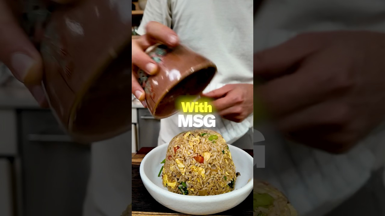 Fried rice showdown: MSG or no MSG?