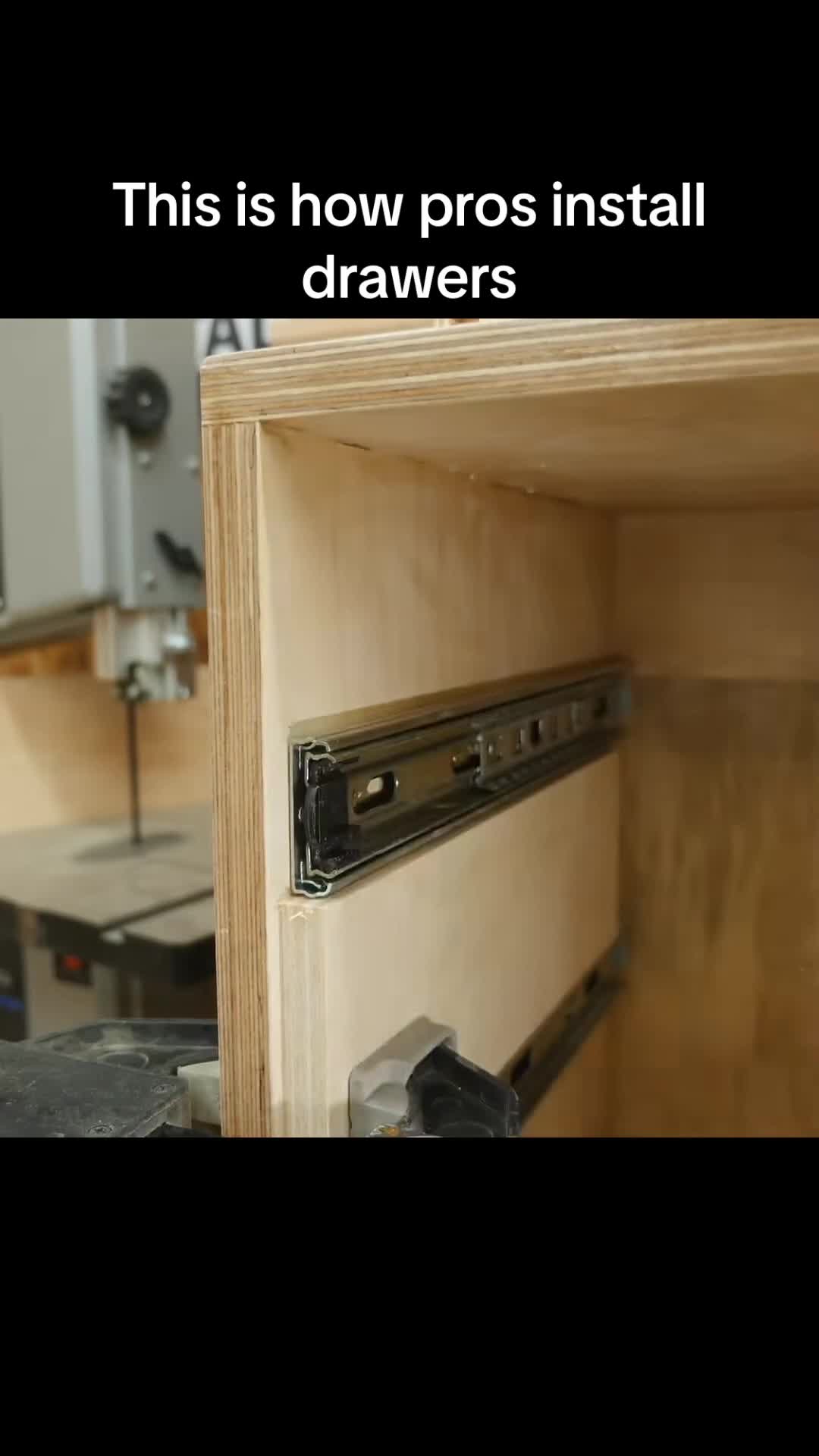 Don't fear drawer slides: here's the fix!