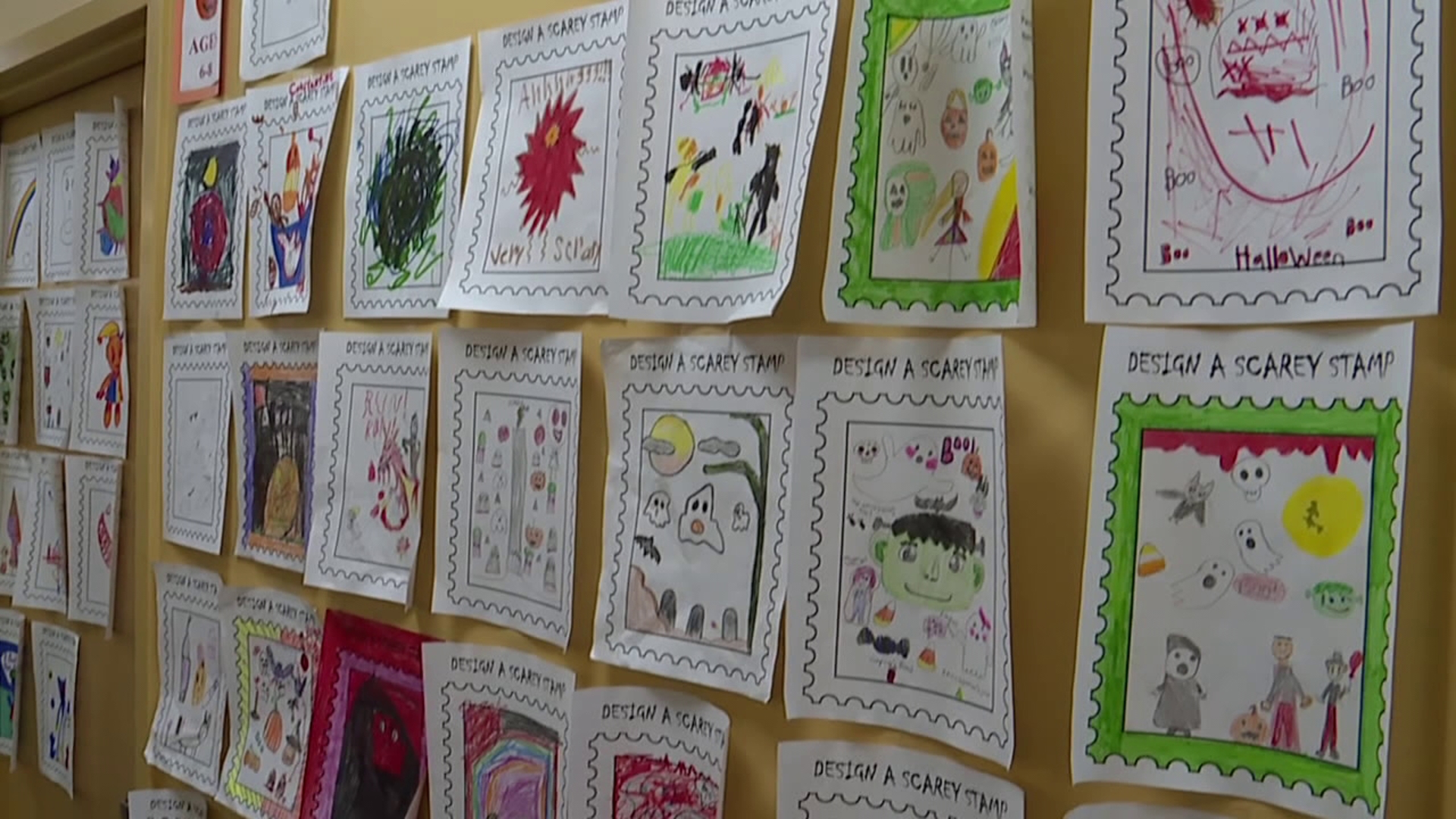 Wyoming Valley Stamp Club hosts spooky stamp art contest in Luzerne County