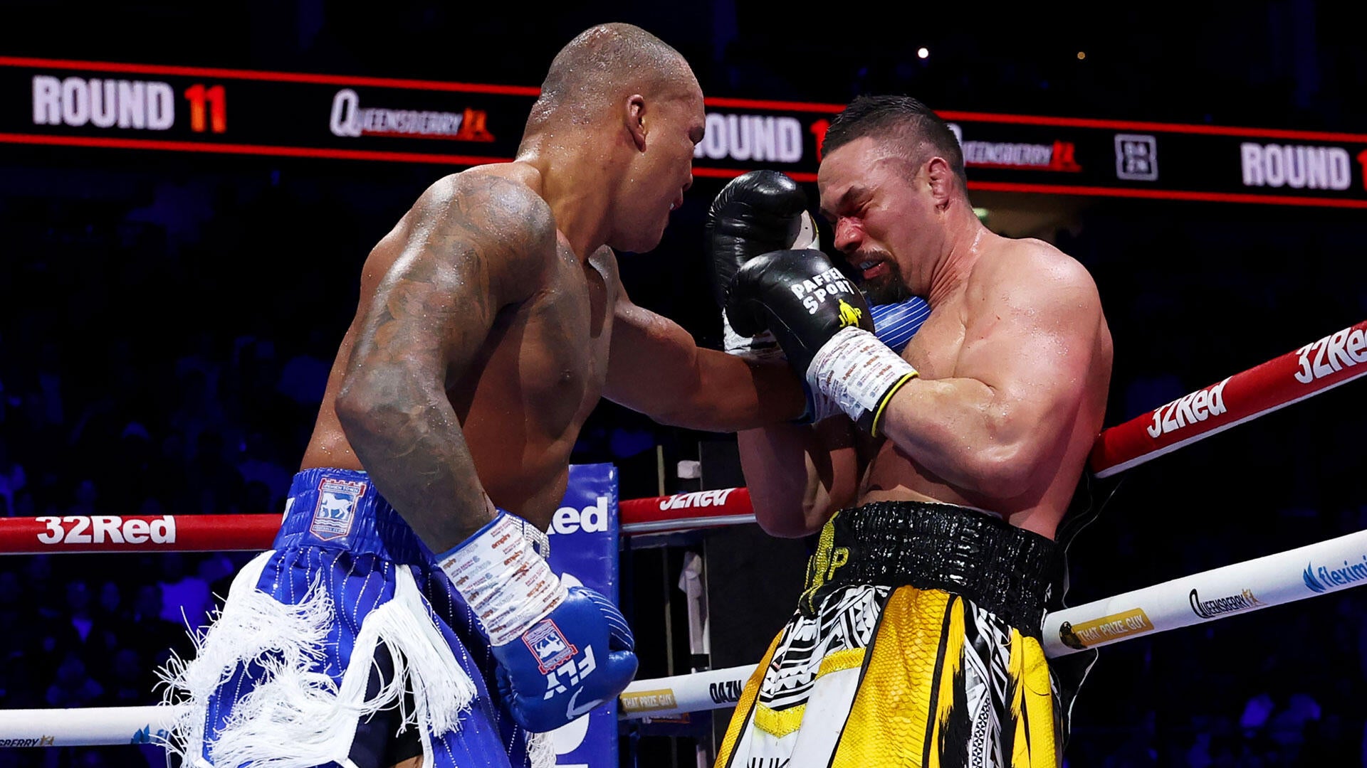 Fabio Wardley scores controversial TKO of Joseph Parker late to earn ...