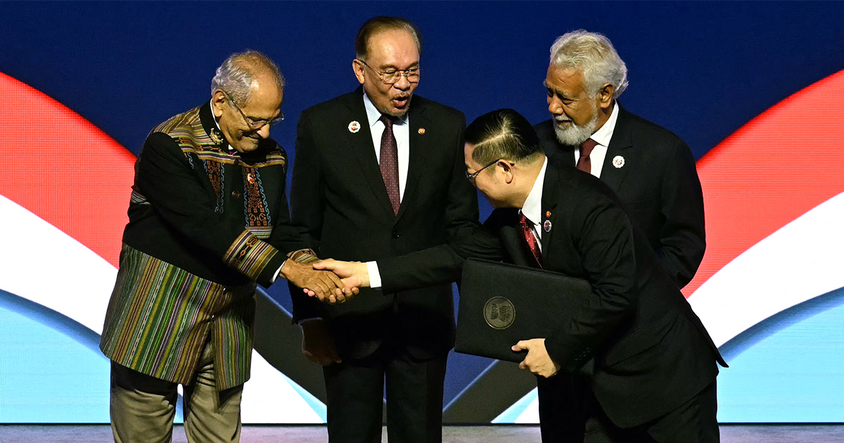 East Timor formally joins ASEAN as 11th member